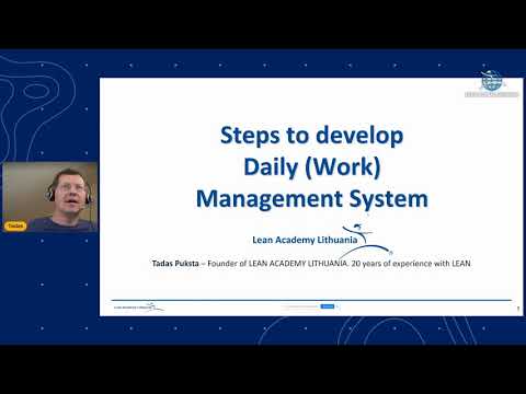 Steps to develop Lean Daily Management System - YouTube