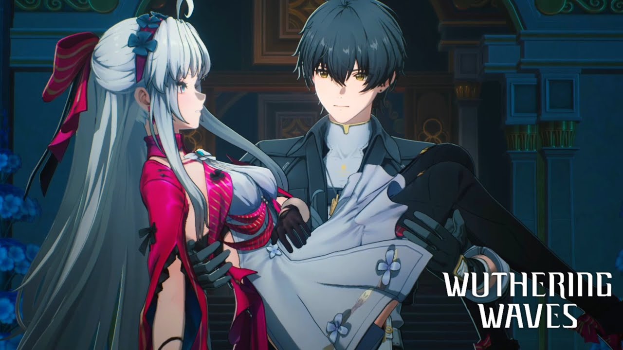 Rover Carries Carlotta Bridal Style | Animation Cutscene Wuthering ...