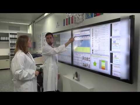 BSM Touch Screen Visual Management Tool - YouTube