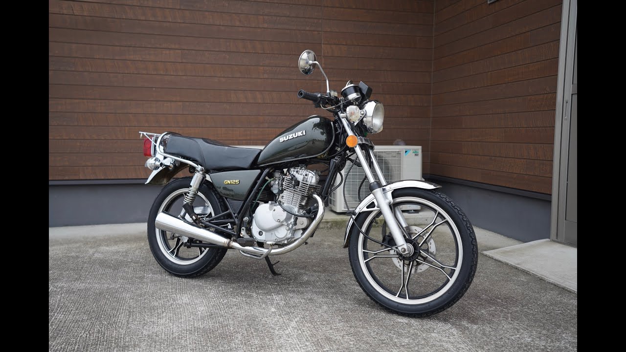 参考動画 GN125 - YouTube