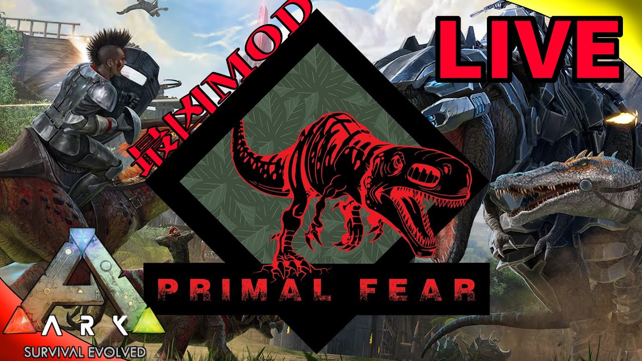 #1【ARK Survival Evolved】最凶MOD【PRIMAL FEAR】 - YouTube