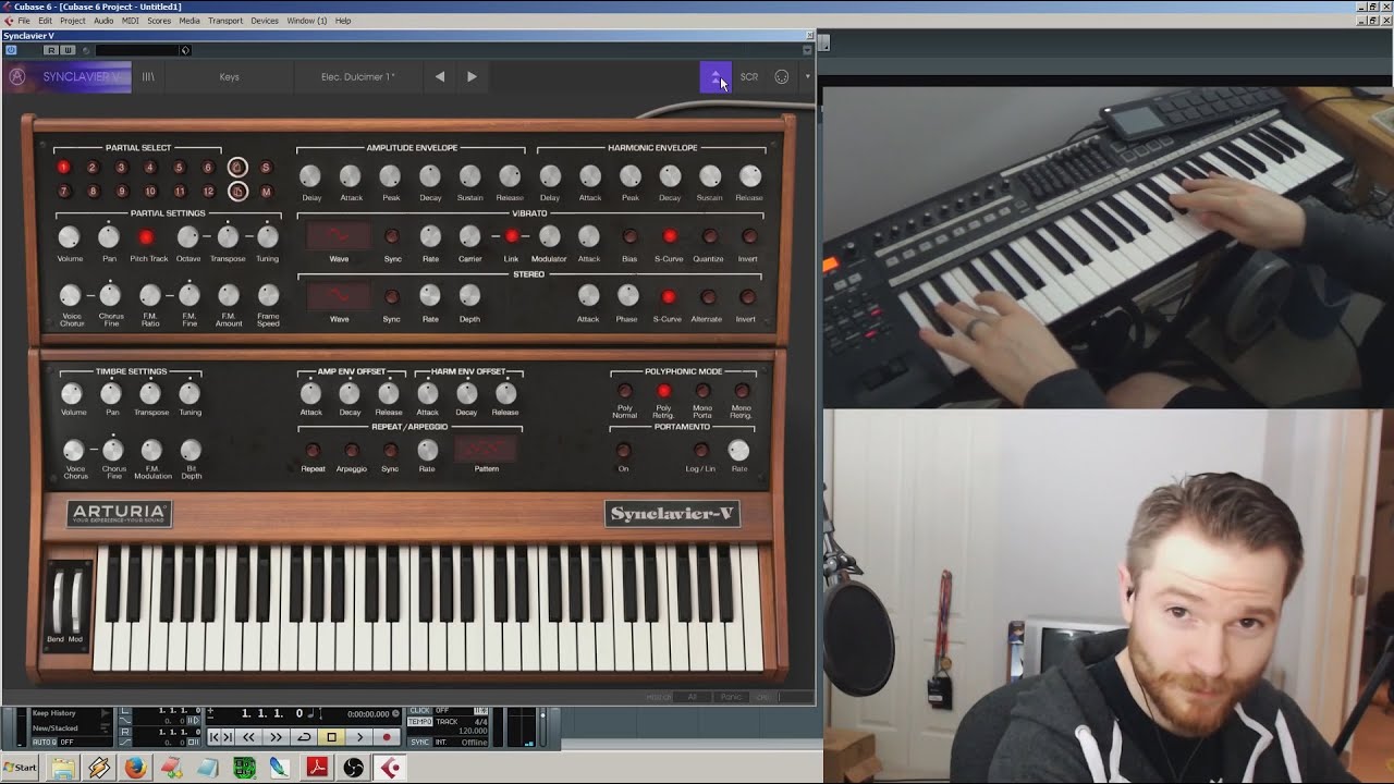 Arturia's Synclavier V - Noodling Around with Presets and Average Guy ...
