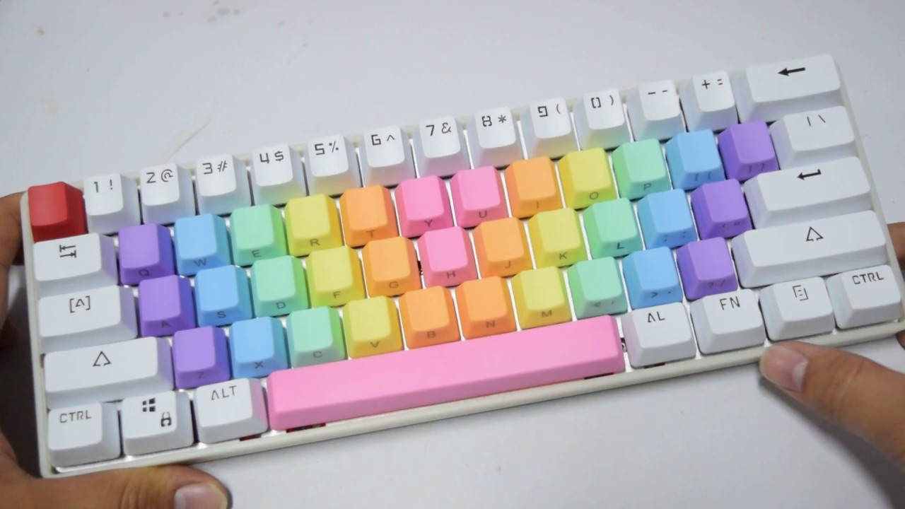 Custom Keyboard 61 Key - YouTube