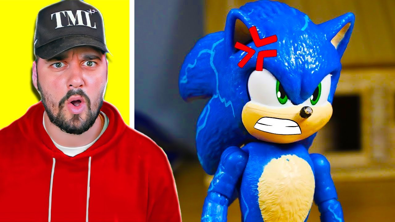 I Reacted To More Funny Sonic Videos! (Sonic David) - YouTube