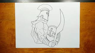 How To Draw Ares Step By Step