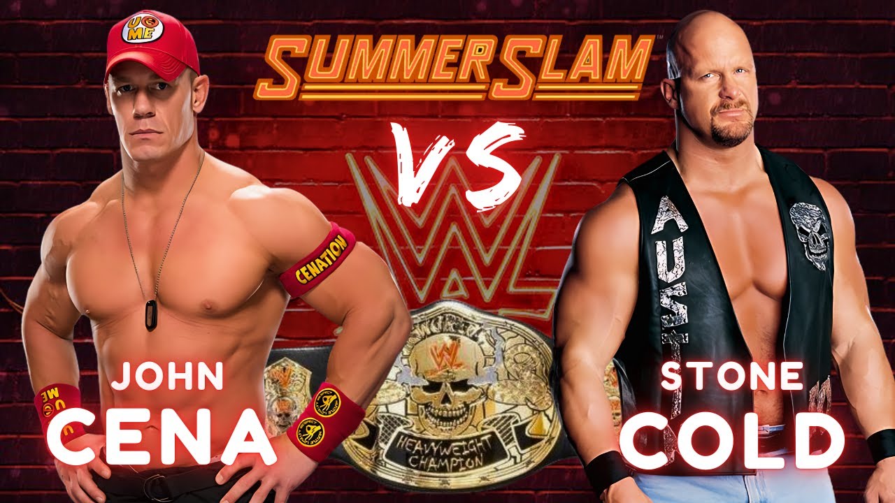 John Cena vs. Stone Cold Steve Austin: WWE Smoking Heavyweight Match at ...