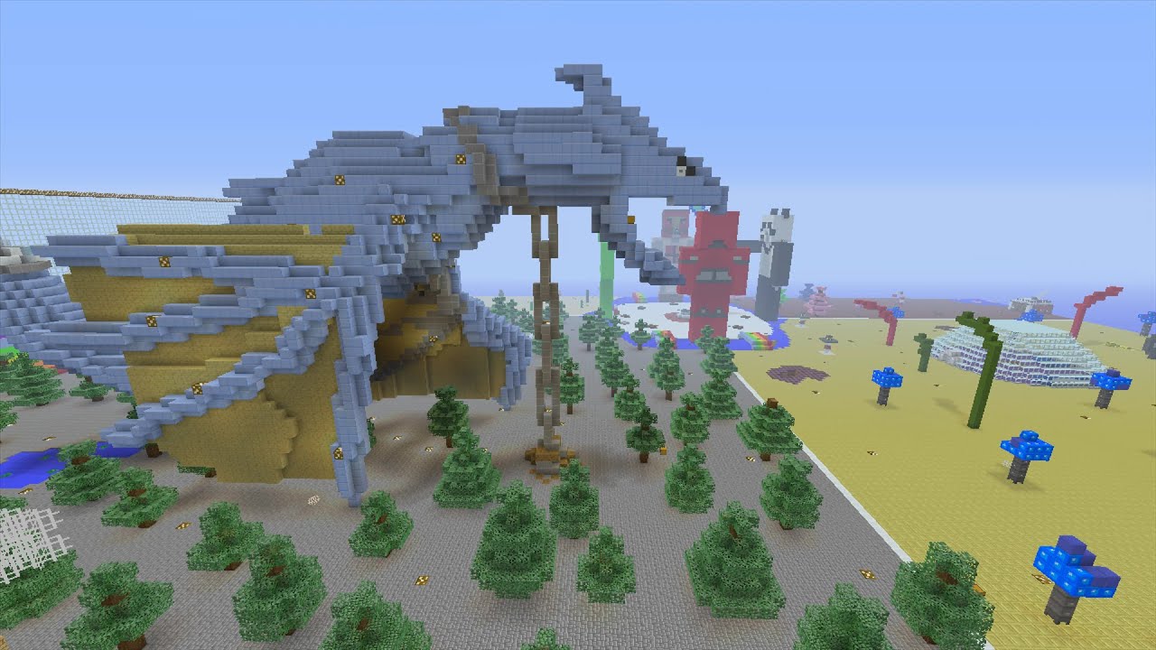 Minecraft Xbox - Imagination Land - Hunger Games - YouTube