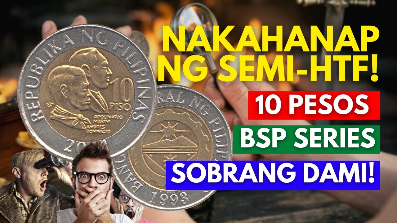 COIN HUNTING 10 PESO BSP SERIES 🤑🔎 | COIN COLLECTION 💰 | CNS VLOGS PH ...