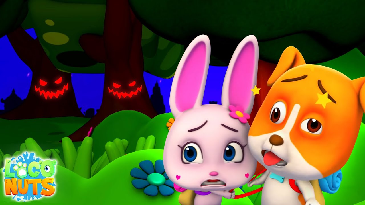 Scary Woods | Halloween Videos For Children | Spooky Funny Video For ...