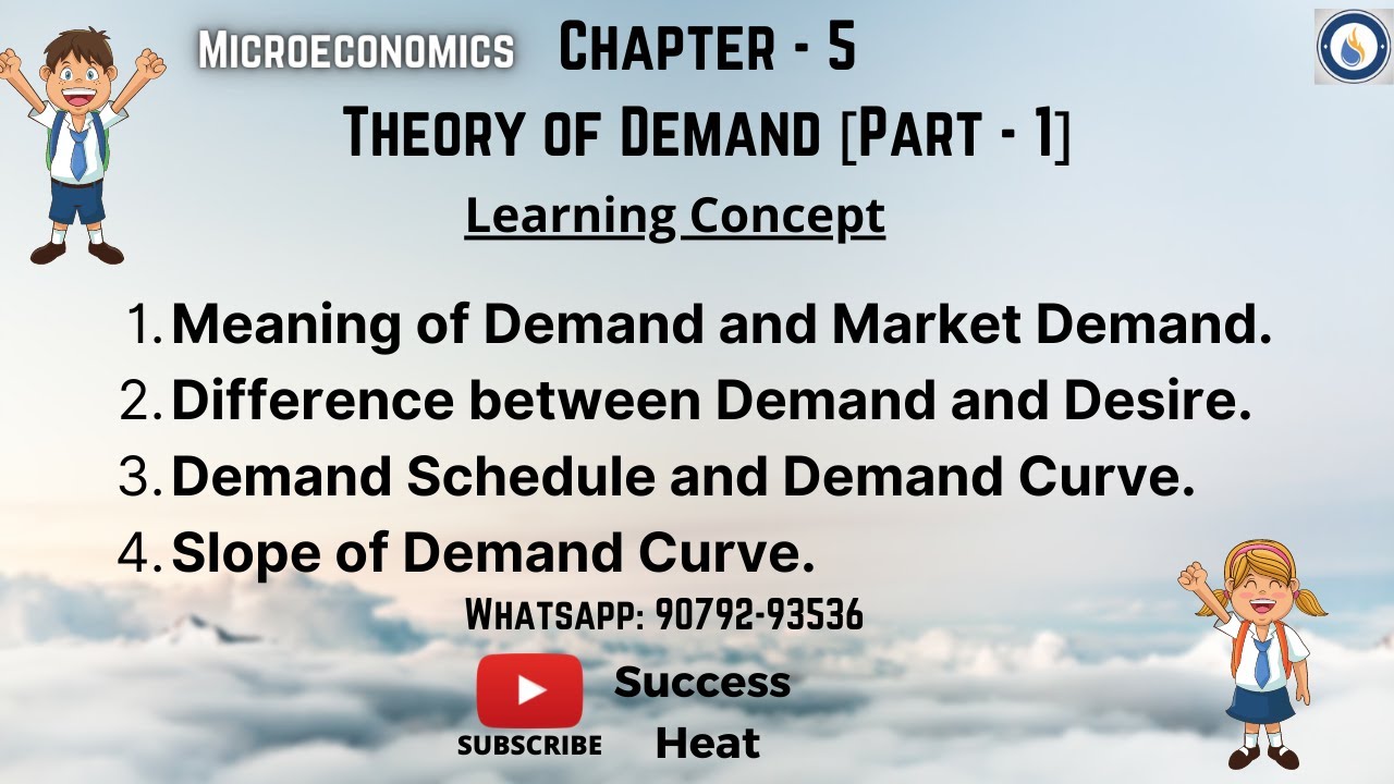 #27 | Introduction of Theory of Demand [Part - 1] | Micro | Class - 11 ...