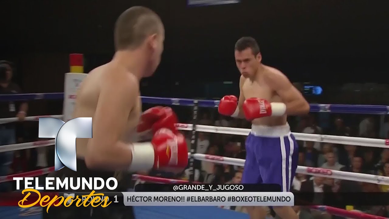 Mario García noquea a Ulises Banda en el primer round | Boxeo Telemundo ...