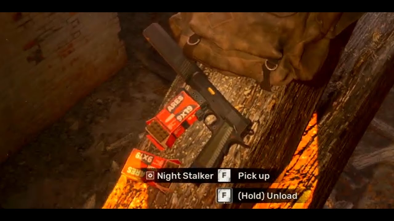 S.T.A.L.K.E.R.2. №138. "Night Stalker" - unique pistol. Location ...