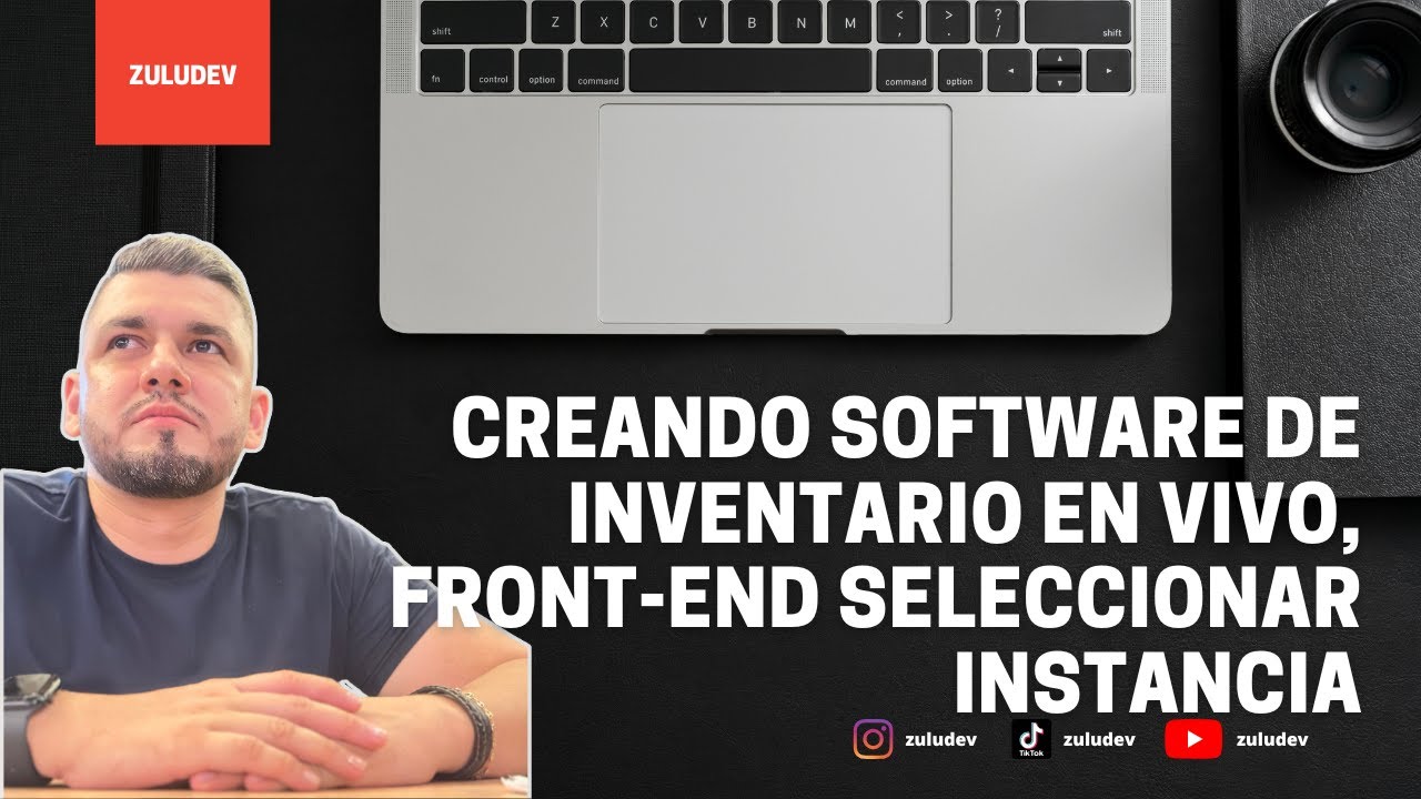 Creando software de inventario en vivo, front-end seleccionar instancia - YouTube