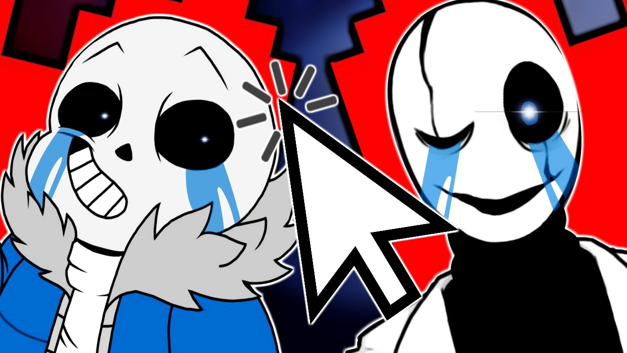 CLICK SANS & CLICK GASTER | CLICKERTALE #11 (FINAL) - YouTube