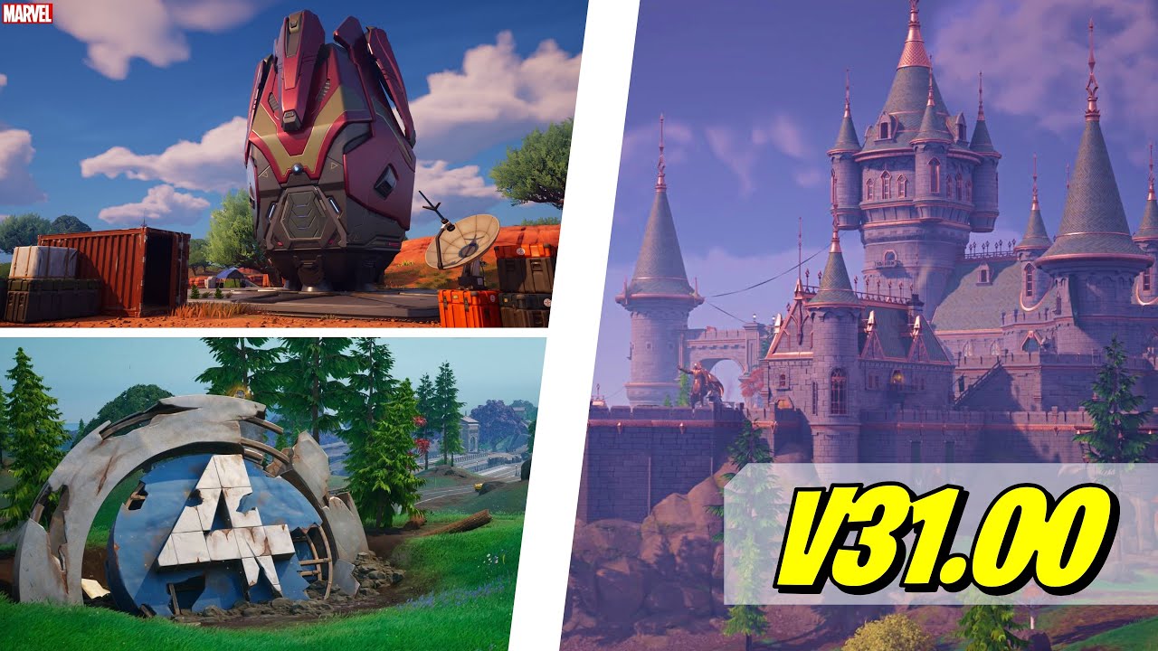 Fortnite SEASON 4 Map Changes - YouTube