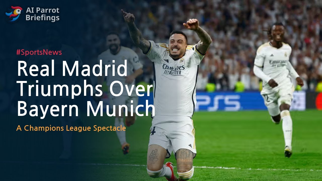 Real Madrid's Epic Victory Over Bayern Munich | Champions League ...