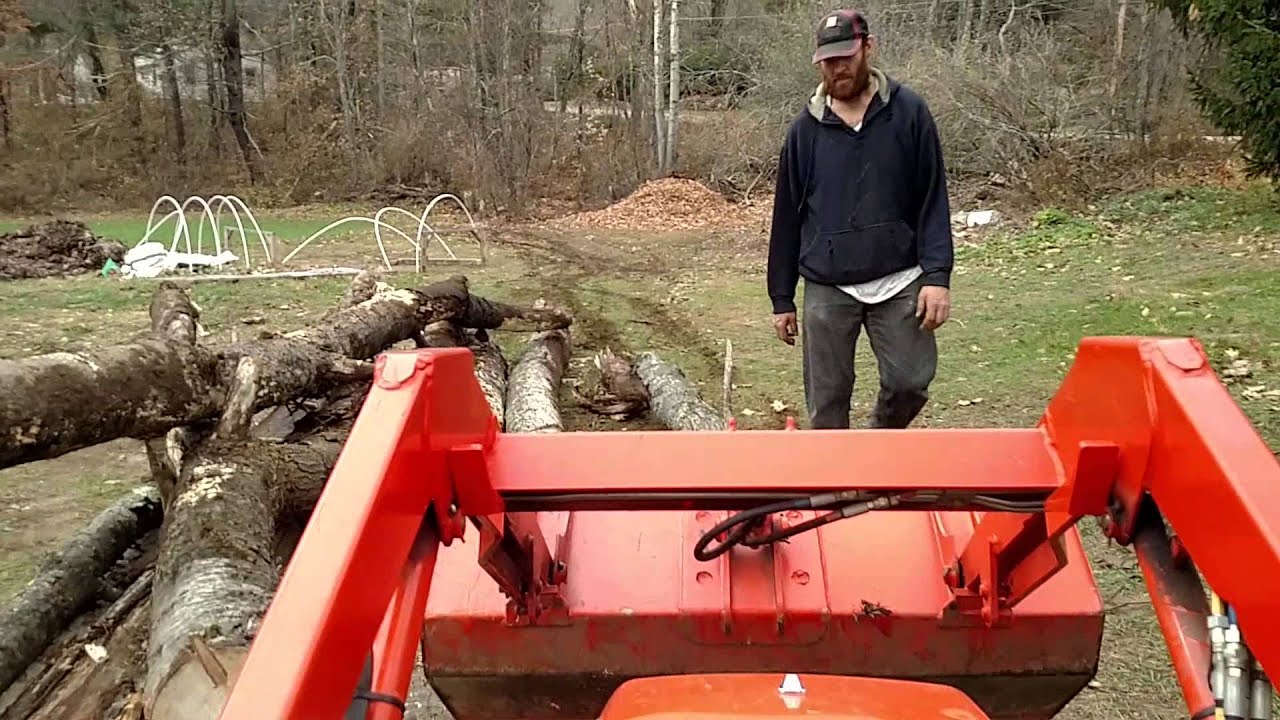 Skidding logs - YouTube