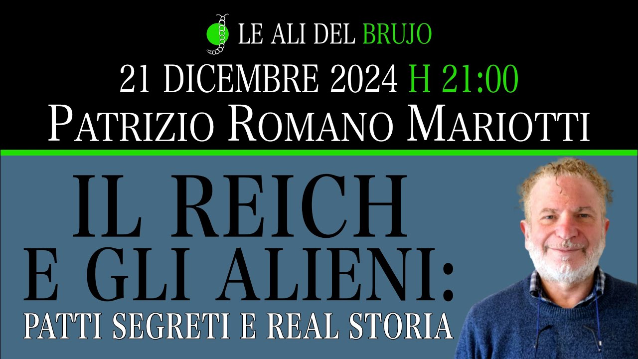 IL REICH E GLI ALIENI. PATTI SEGRETI E REAL STORIA. Con Patrizio Romano ...