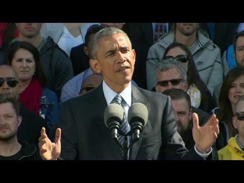 Obama highlights the Trans-Pacific Partnership trade deal - YouTube