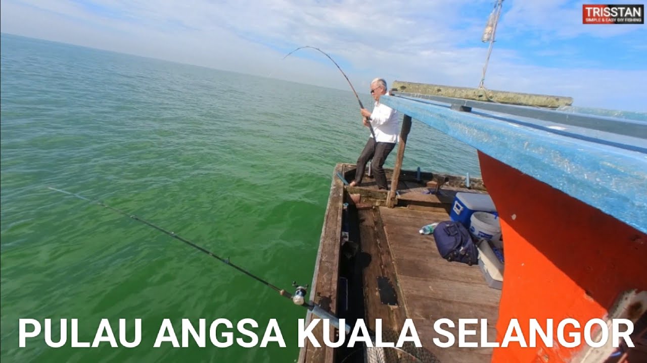 Bottom FISHING for Snapper and Grunter in Pulau Angsa Kuala Selangor ...