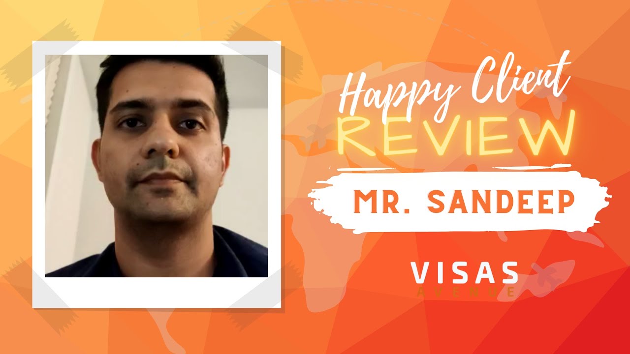 Mr. Sandeep - Another Happy Client of Visas Avenue got Canadian Visa ...