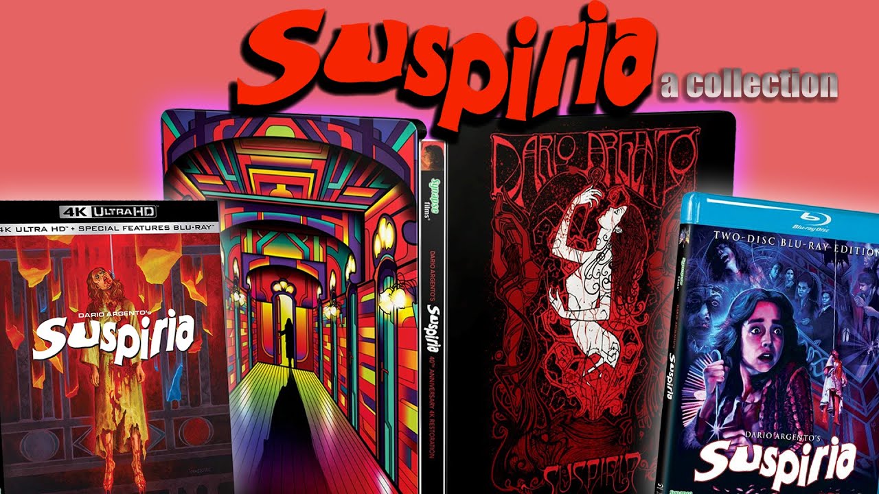 Suspiria: a collection (4K/ BLU-RAY/ STEELBOOK) - YouTube