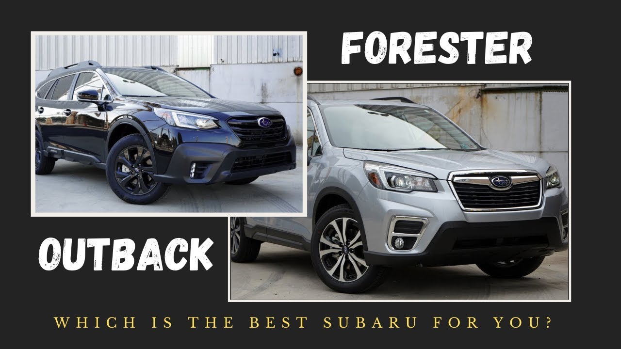 2020 Subaru Forester vs. 2020 Subaru Outback | 10 KEY DIFFERENCES - YouTube