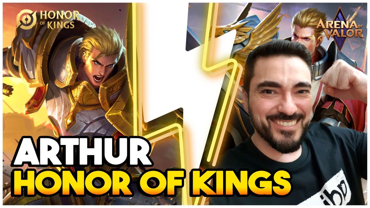 ESSE É O ARTHUR DE HONOR OF KINGS - KING OF GLORY - YouTube