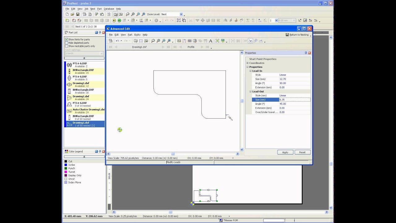 Pronest: Advanced Edit after nest - YouTube