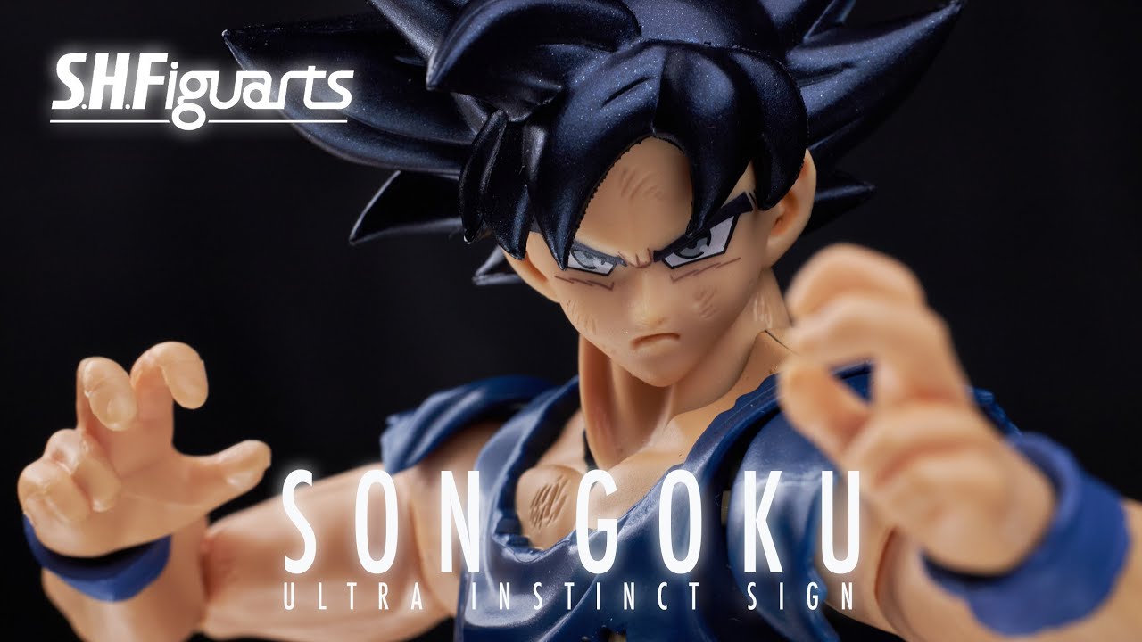 S.H.Figuarts Son Goku Ultra Instinct Sign - Comparison - YouTube