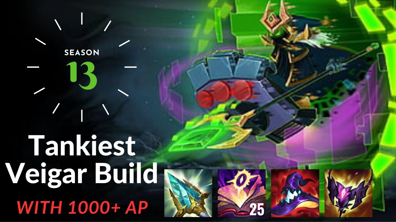 Insane 1000+ AP Tank Veigar Mid Gameplay - One-Shotting Enemies with ...