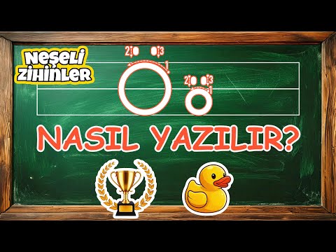 Ö Harfi Nasıl Yazılır? | Eğlenceli ve Kolay Harf Yazımı Öğrenme