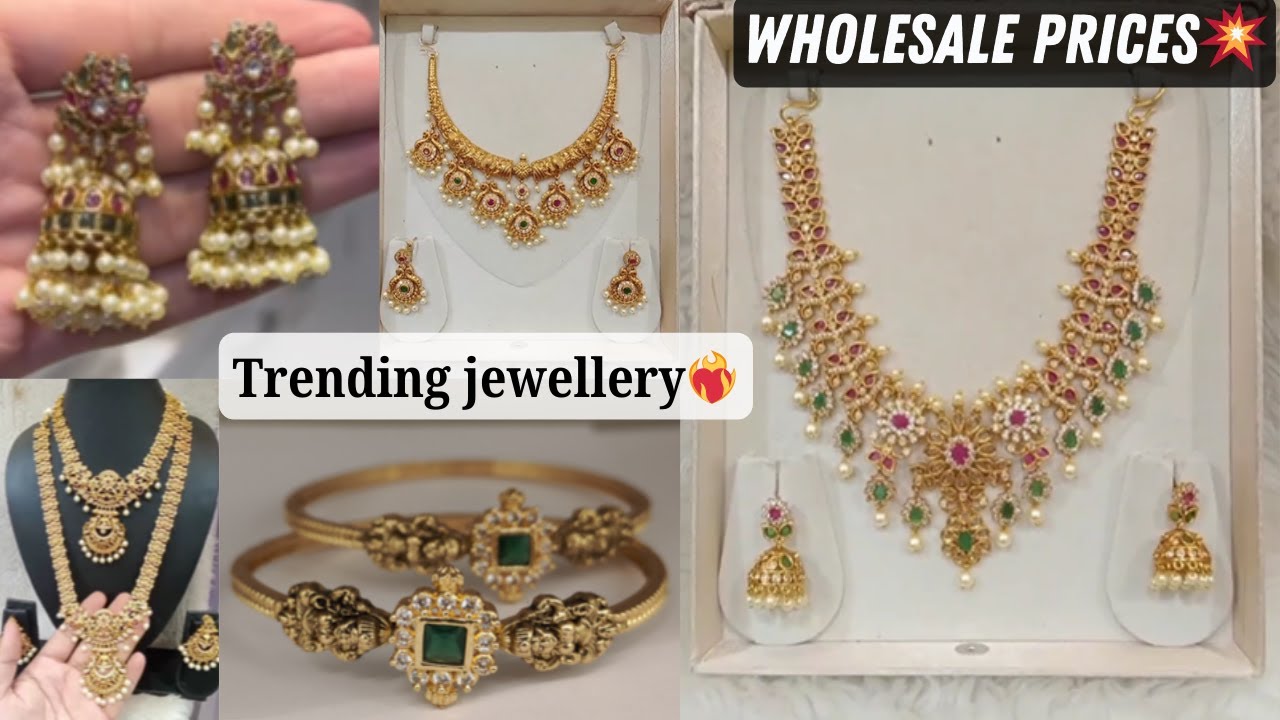 Trending budgeted Jewellery haul 💥 | Free Shipping | All over India ...