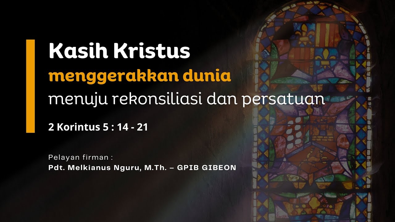 Ibadah Pentakosta Gereja Kristus Kebayoran Lama - GKKL | 28 Mei 2023 ...