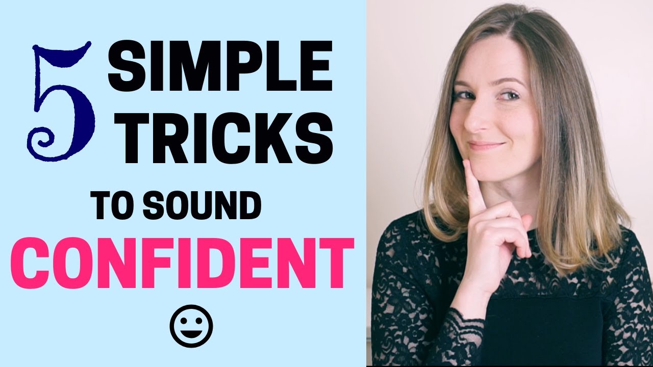 5 Simple Tricks to Sound Confident in English! - YouTube