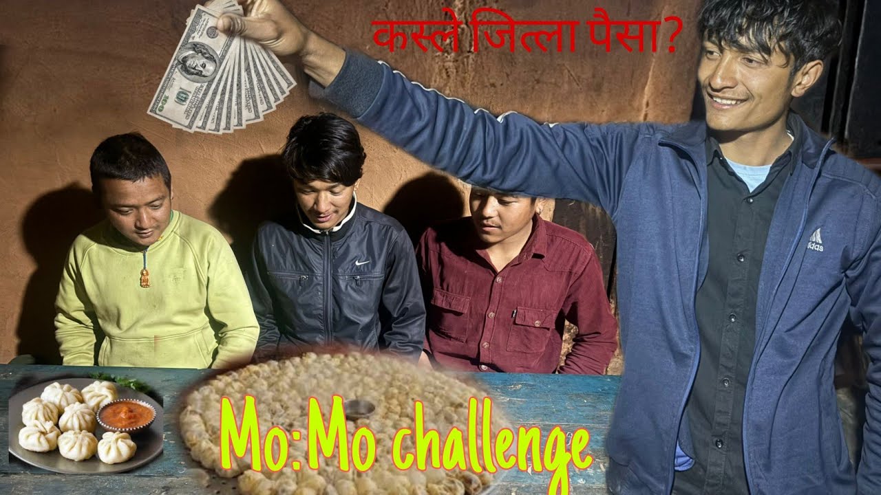 Momo challenge with brothers // कस्ले जित्ला पैसा ? // hurbuliboys ...
