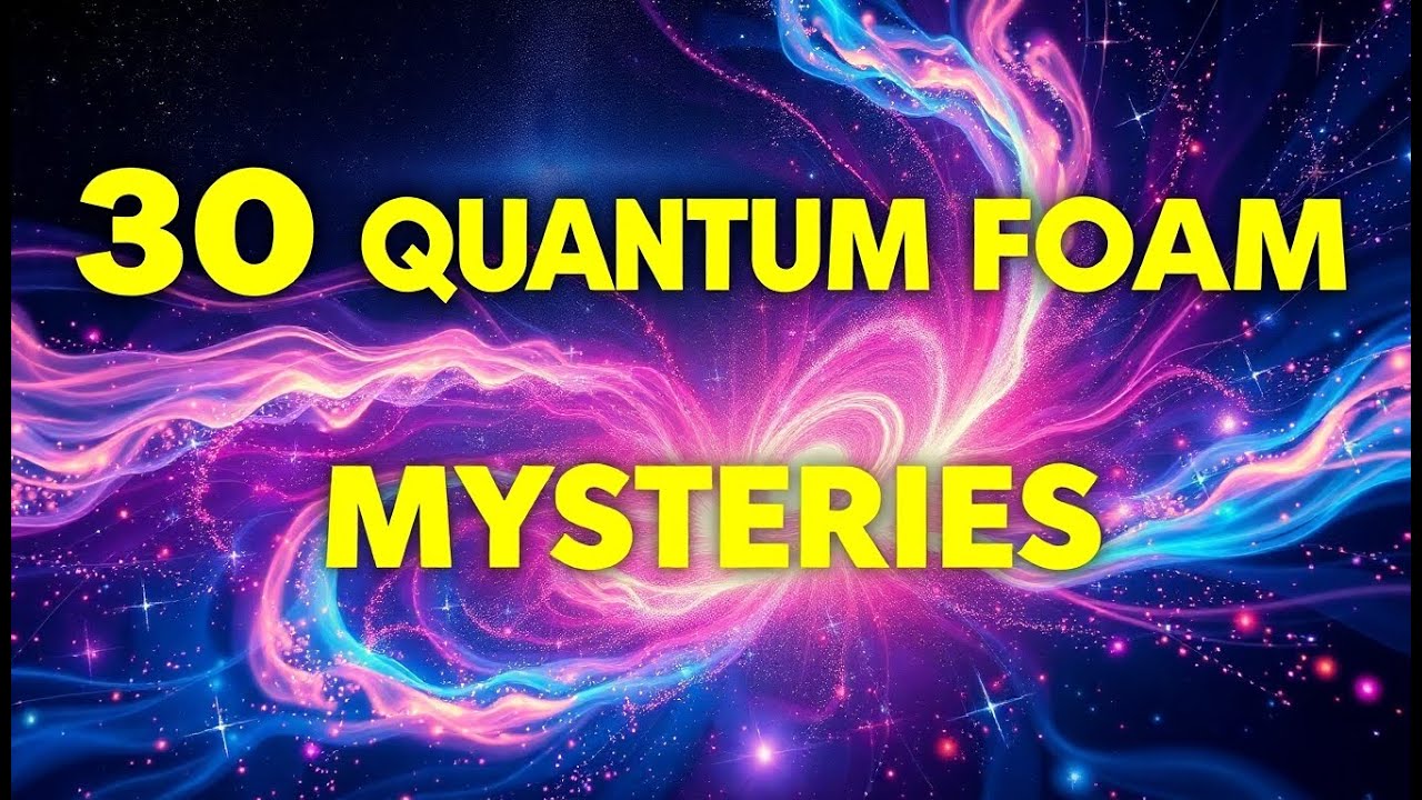 QUANTUM FOAM Could It Hold the Answers to the UNIVERSES BIGGEST ...