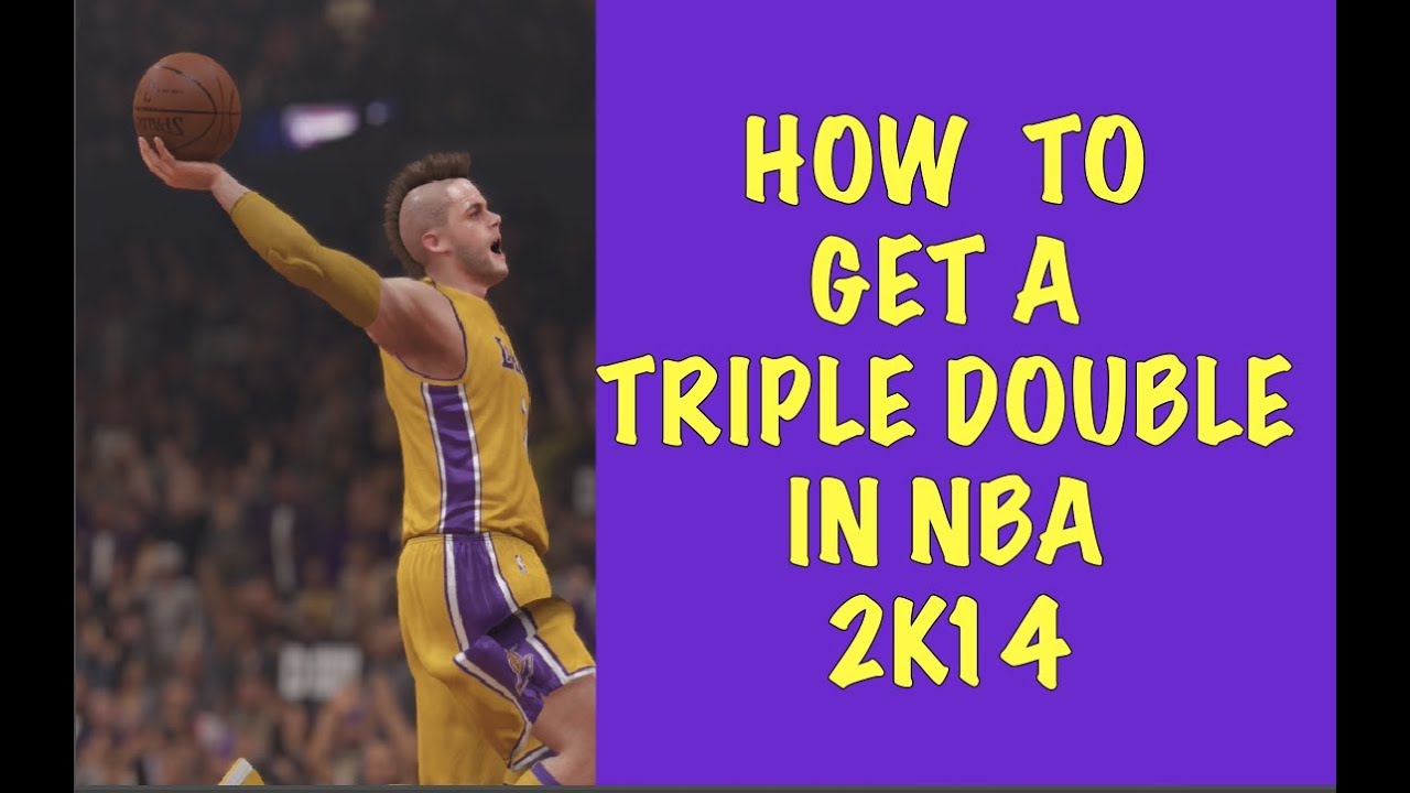 How to get a Triple Double NBA 2K14 (Works for 2K15) : : Points ...