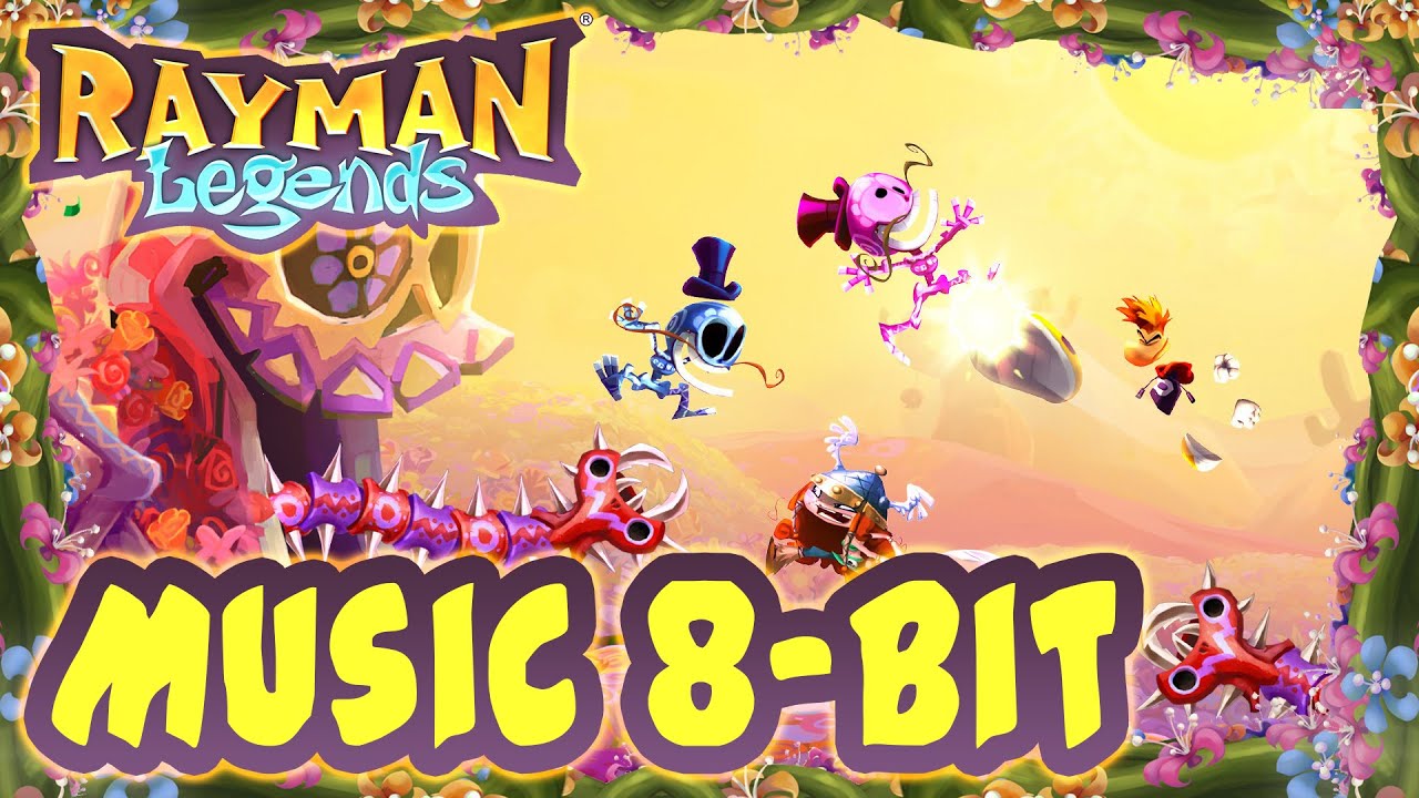 Rayman Legends: All 8-Bit Music Levels - YouTube