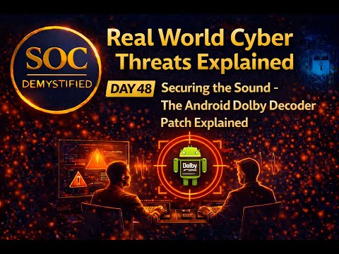 Day 48 | The Android Audio Bug That Enabled Silent Attacks – Dolby Decoder Explained