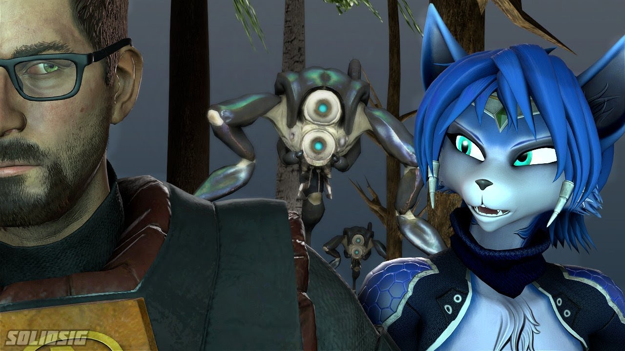 Half-life 2 episode 2 with Krystal Fox - YouTube