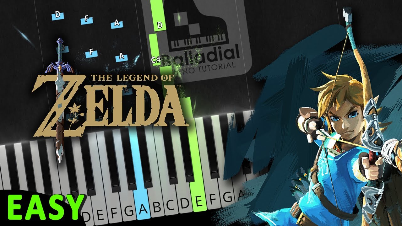 Great Fairy Fountain - The Legend of Zelda series | EASY Piano Tutorial ...