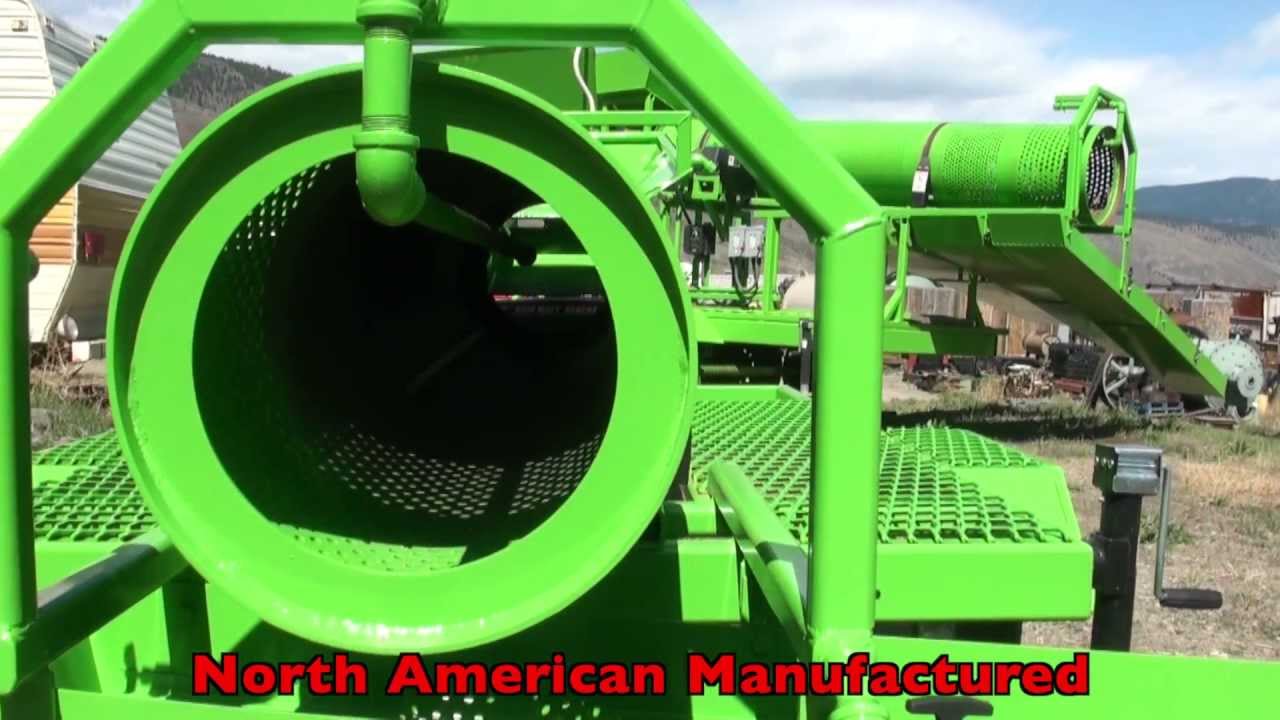 New Gold Trommels from Savona Equipment - YouTube