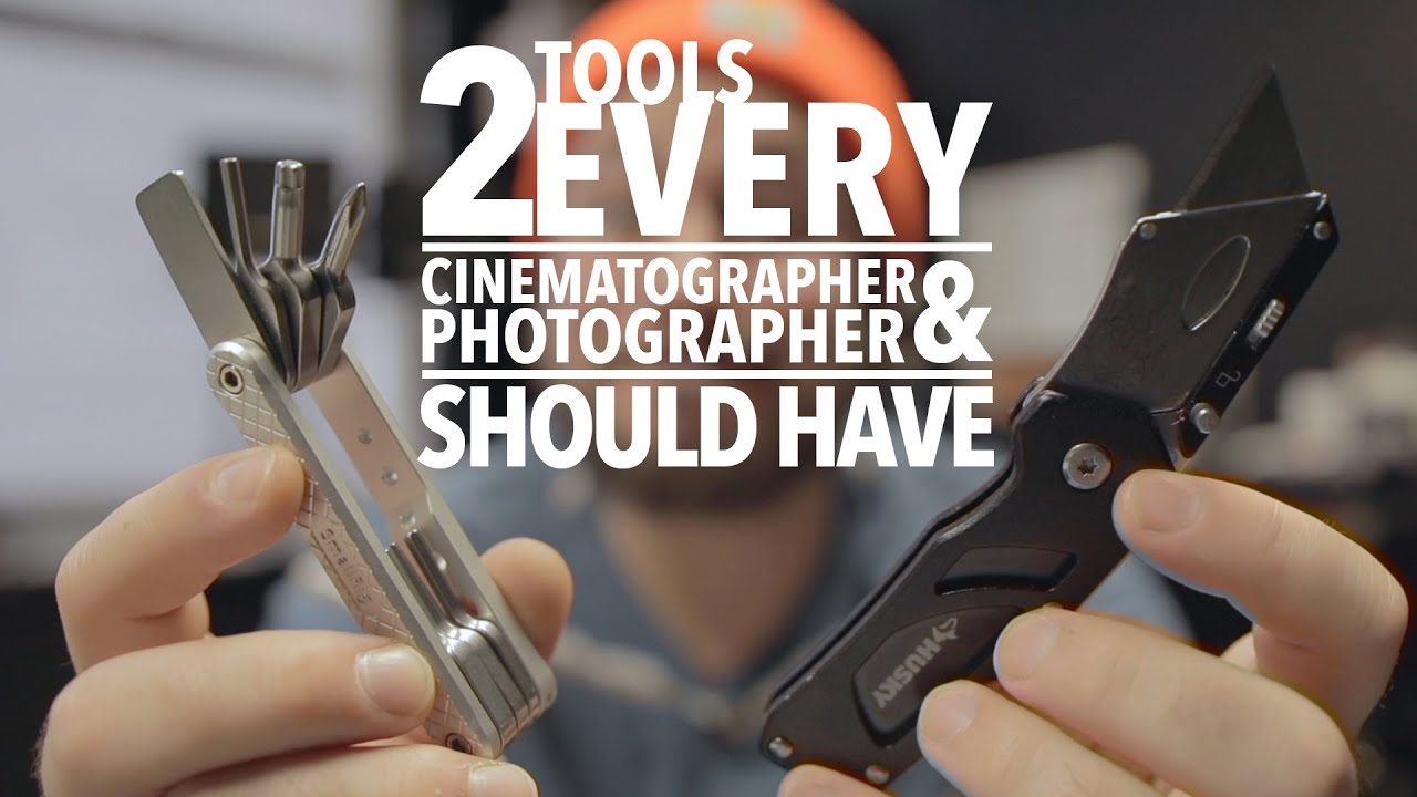 CINEMATOGRAPHER TOOL SET that everyone should have in their kit! - YouTube