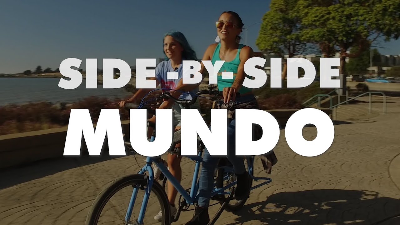 Cruising Side by Side on a Bicycle Built for Two - YouTube