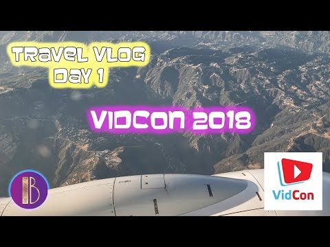 Traveling to Vidcon 2018!  - Day 1 | Daily Vlog With Bethany G