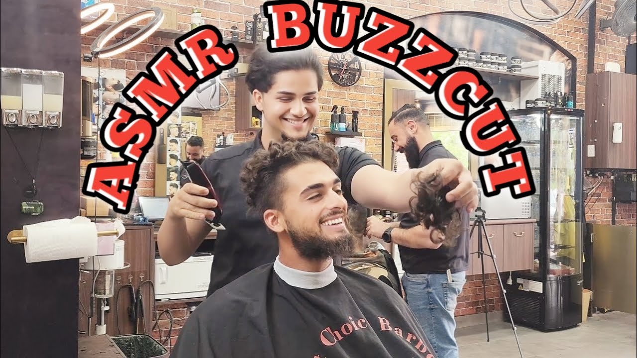From Long Hair to Buzzcut: The Transformative ASMR Experience - YouTube