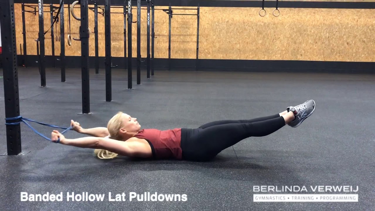 Banded Hollow Lat Pulldowns - YouTube