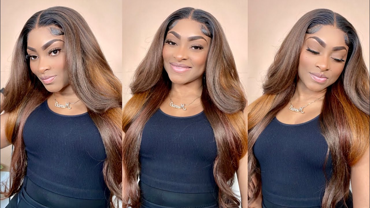 SCALP! 😱 FLAMBOYAGE Chocolate Blowout Roller Set 🤎 | Sensationnel Lace ...