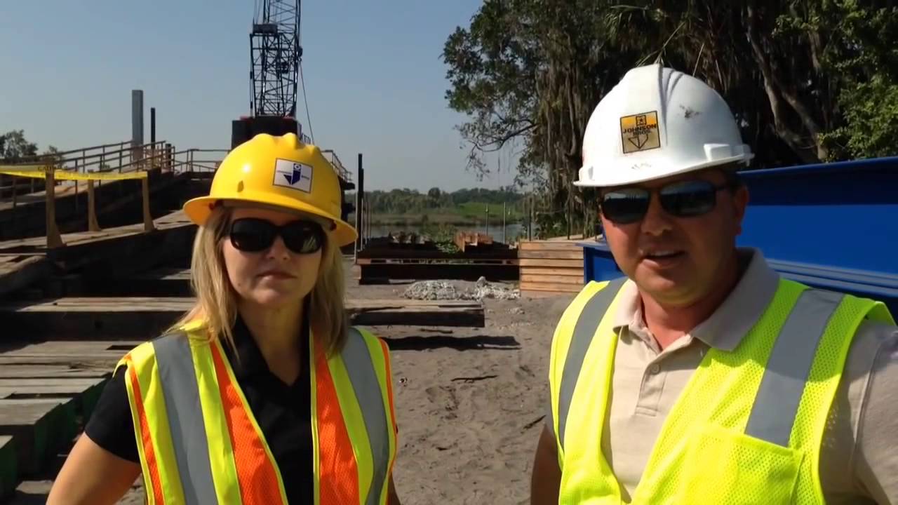 Fort Hamer Bridge Begins Its Rise–Bradenton Herald - YouTube